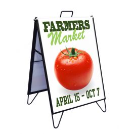 Metal A Frame Sign Holder (2 - 24"x32" sign kit)