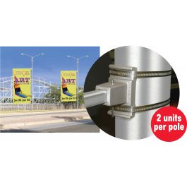 World Division|Interceptor® Pole Banner Brackets Kit