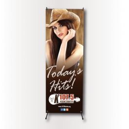 X Banner Stand (replacement 2x5 banner)