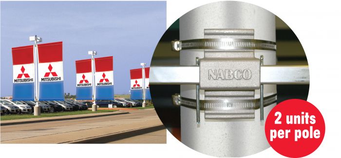 projecting banner brackets